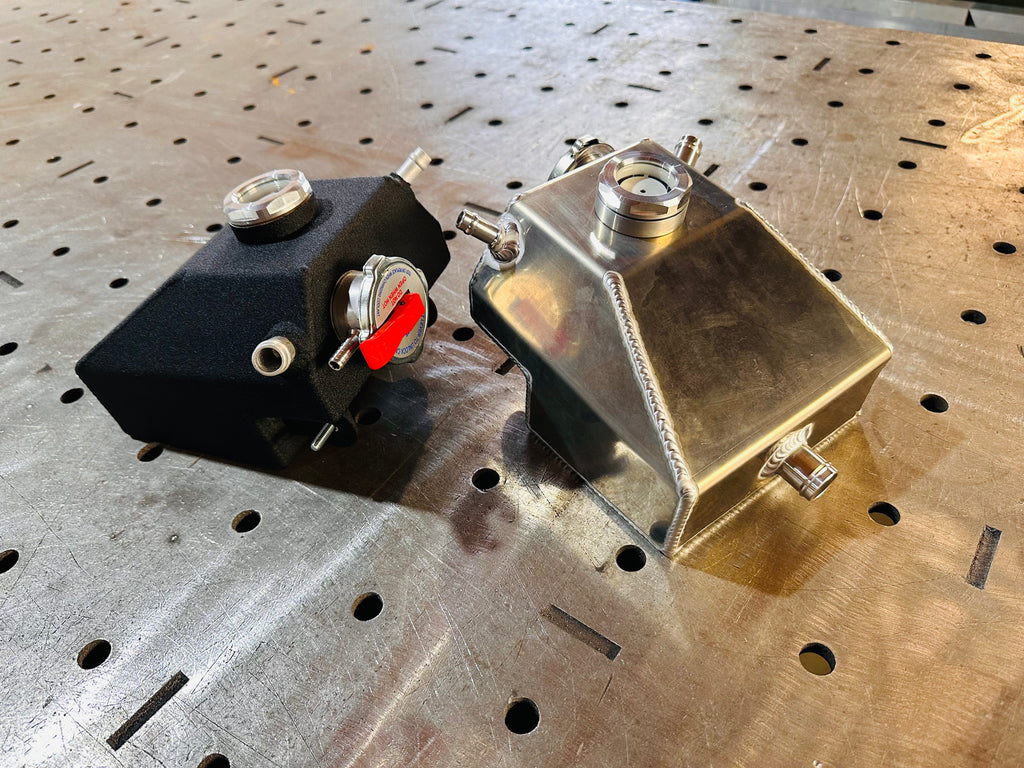 Peugeot 205/309 GTi phase 1.5/2 header tank – K2 DESIGN & FABRICATION LTD