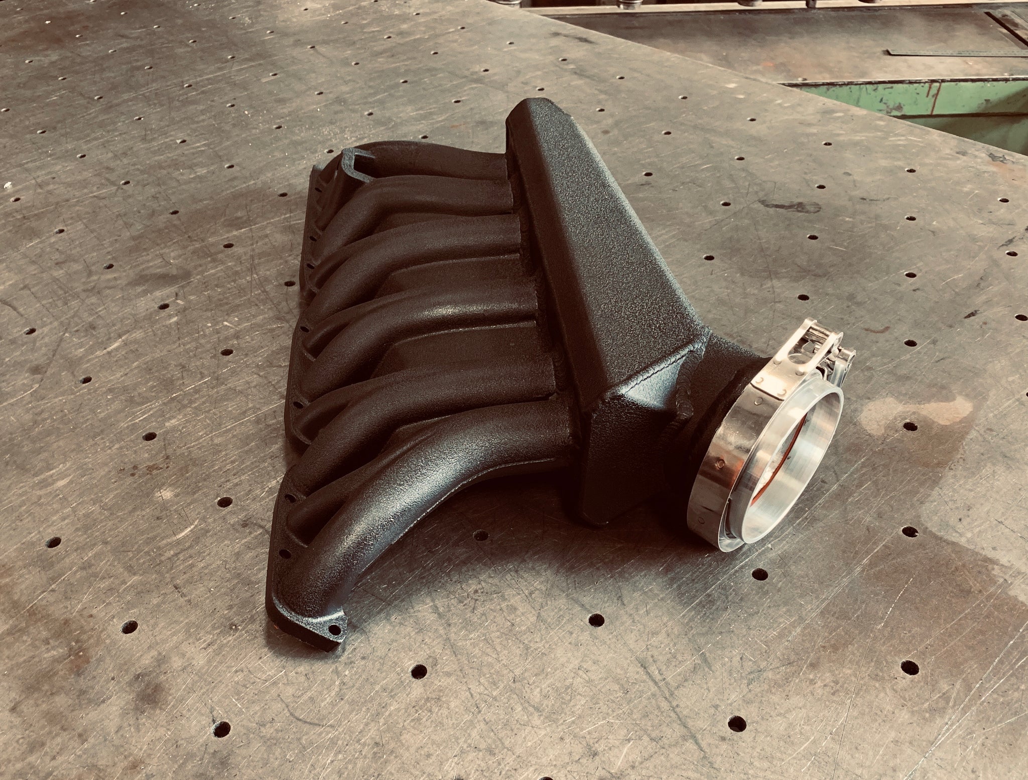 OM606 4” Inlet manifold – K2 DESIGN & FABRICATION LTD