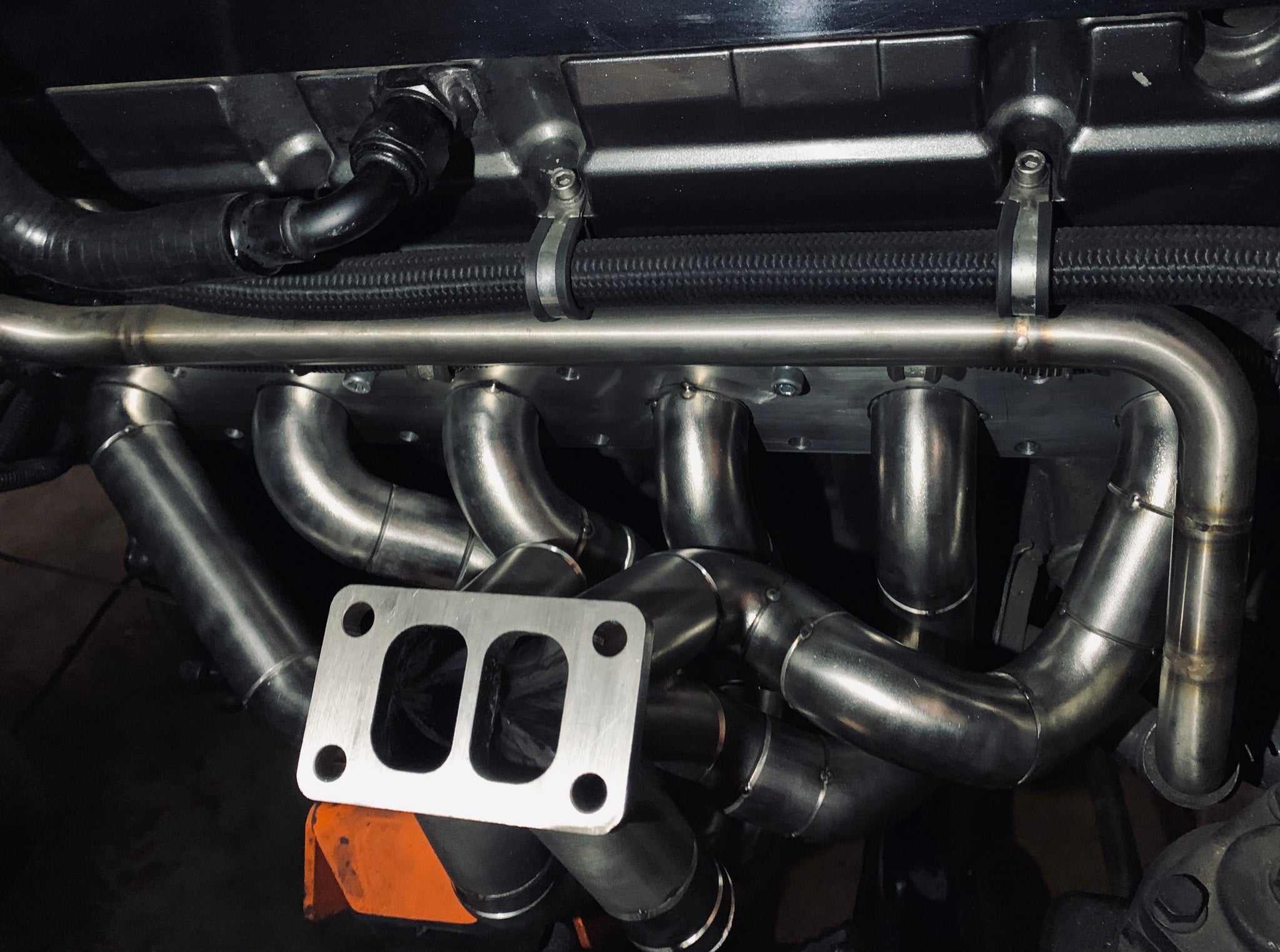 OM606 twin scroll manifold – K2 DESIGN & FABRICATION LTD